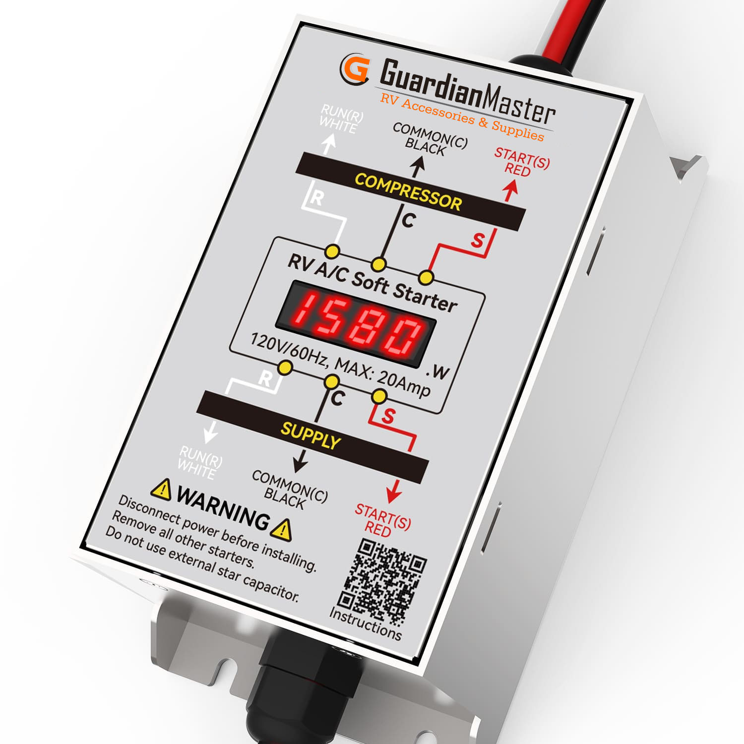 Electric Current Control Devices for RV Air Conditioner, RV A/C Starter ...